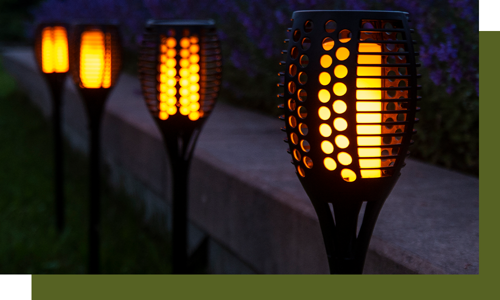 Solar Torches – Sustainable Outdoor Lighting – Com'municate